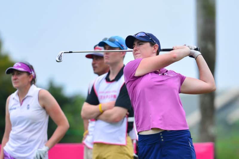 Three share lead at Sanya Ladies Open