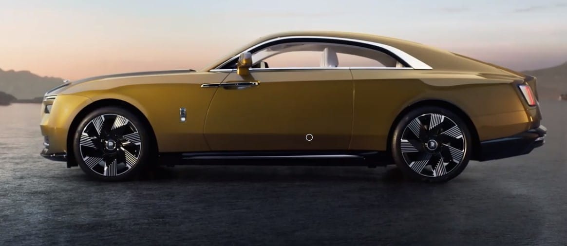El Spectre es el primer cupé de lujo eléctrico de la Rolls Royce