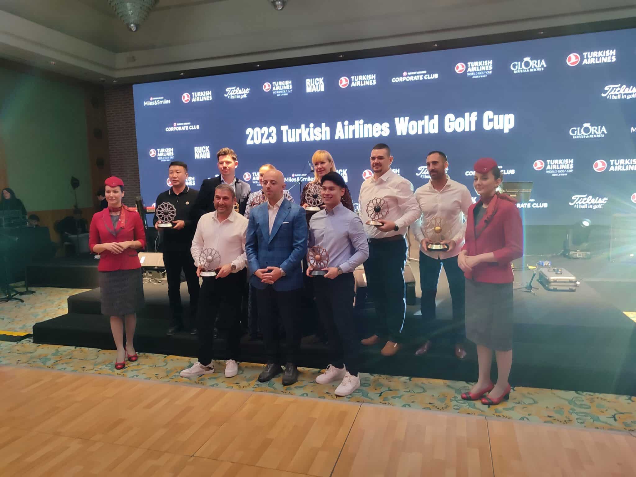 ÉXITO DEL 2023 TURKISH AIRLINES WORLD GOLF CUP